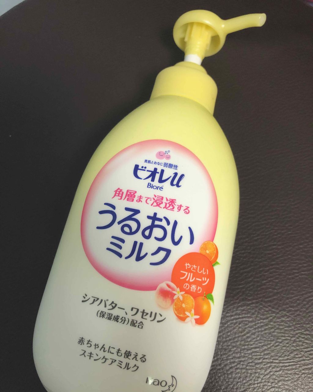 角層まで浸透する うるおいミルク 無香料|ビオレuの口コミ「ビオレuうるおいミルク やさしいフルーツの香り 」 By のの混合肌20