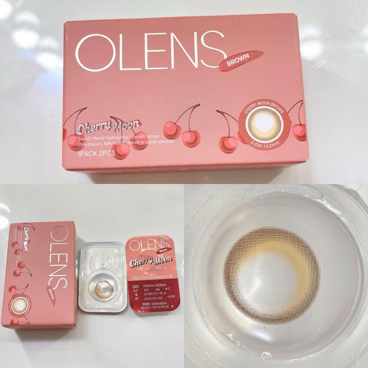 Cherry Moon 1month|olensのカラコンレポ・着画口コミ セーラームーンメイクの時に 使ってたカラコン👀🛒💕 By Me
