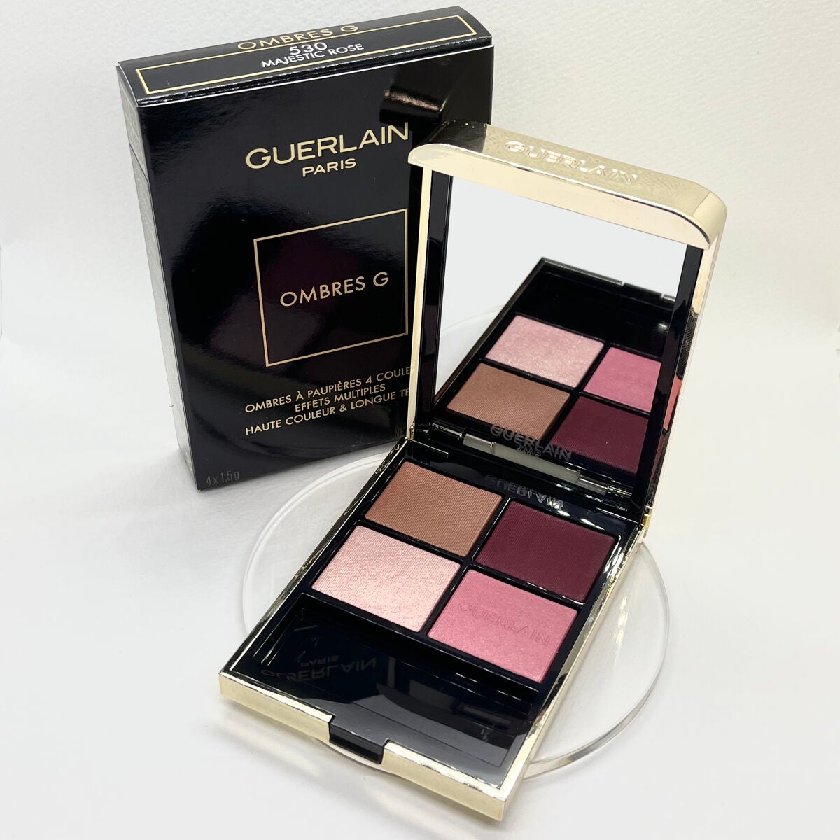 【2022年秋新作アイシャドウパレット】オンブル ジェ|guerlainの使い方を徹底解説 ブルベにおすすめのアイシャドウパレット