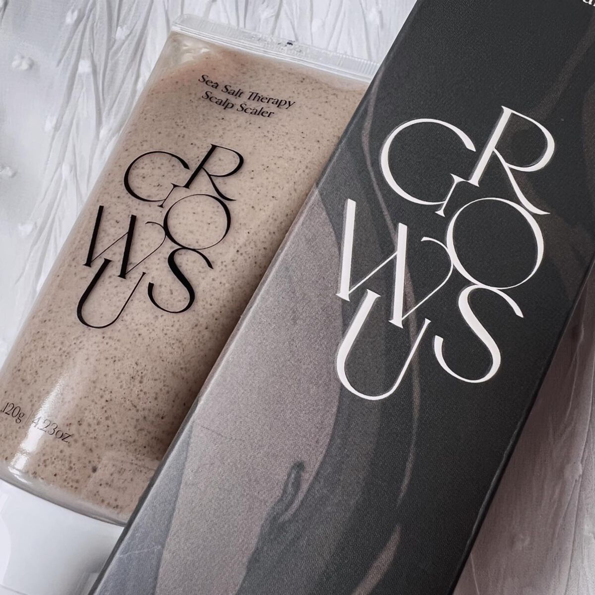 シーソルトセラピースカルプスケーラー|growusの口コミ 🥀 ️グローアス/シーソルト頭皮スケーラー By あいりす韓国コスメブログ