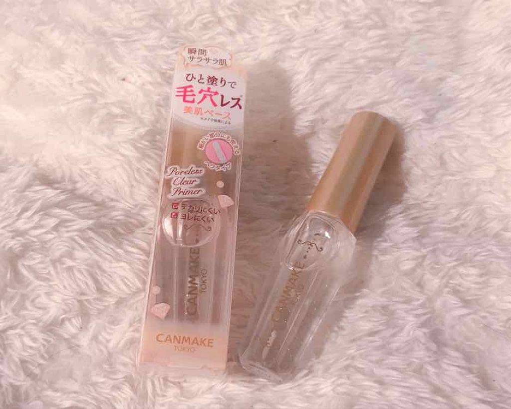 【限定化粧下地】ポアレスクリアプライマー|キャンメイクの口コミ「lipsで見て気になっていたキャンメイクの限定品、ポアレスクリアプライマー