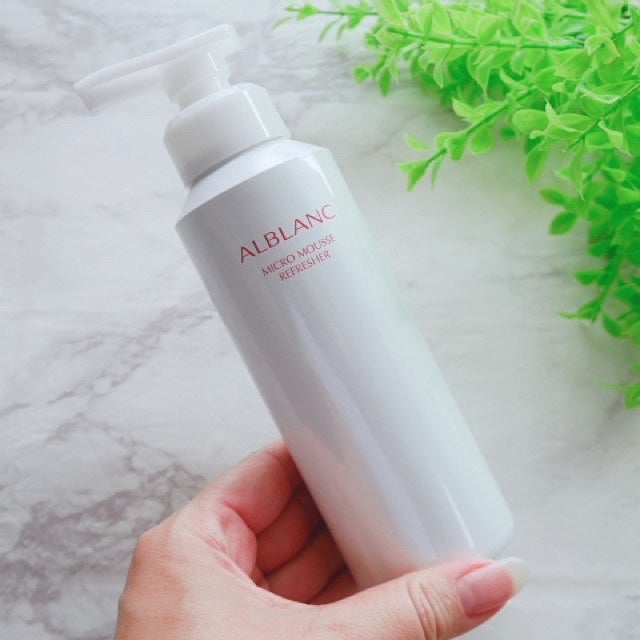 マイクロムース リフレッシャー|alblancの口コミ 花王ソフィーナのカウンセリングブランドとして誕生した Alblanc アルブラン