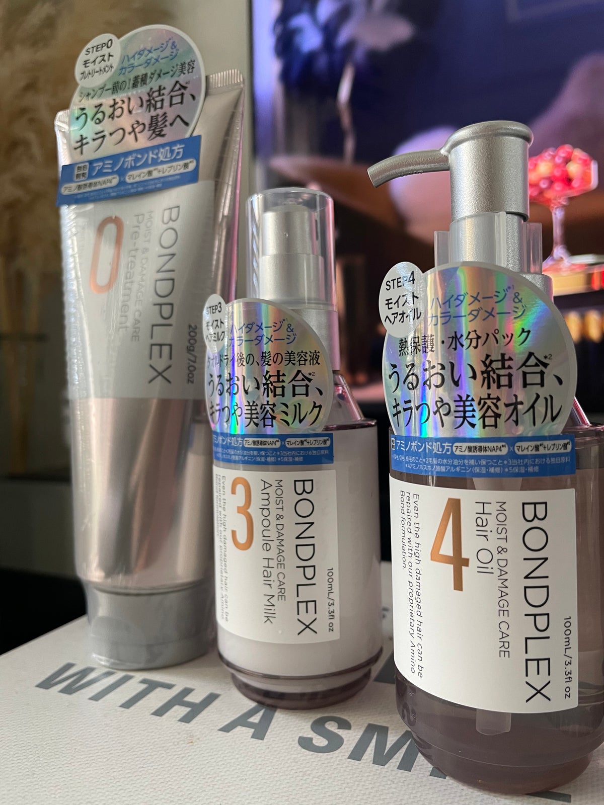 モイストandダメージケア ヘアオイル|ボンドプレックスの使い方を徹底解説 ボンドプレックス の3点set 使用してみたよ‼️ By ちゃんま
