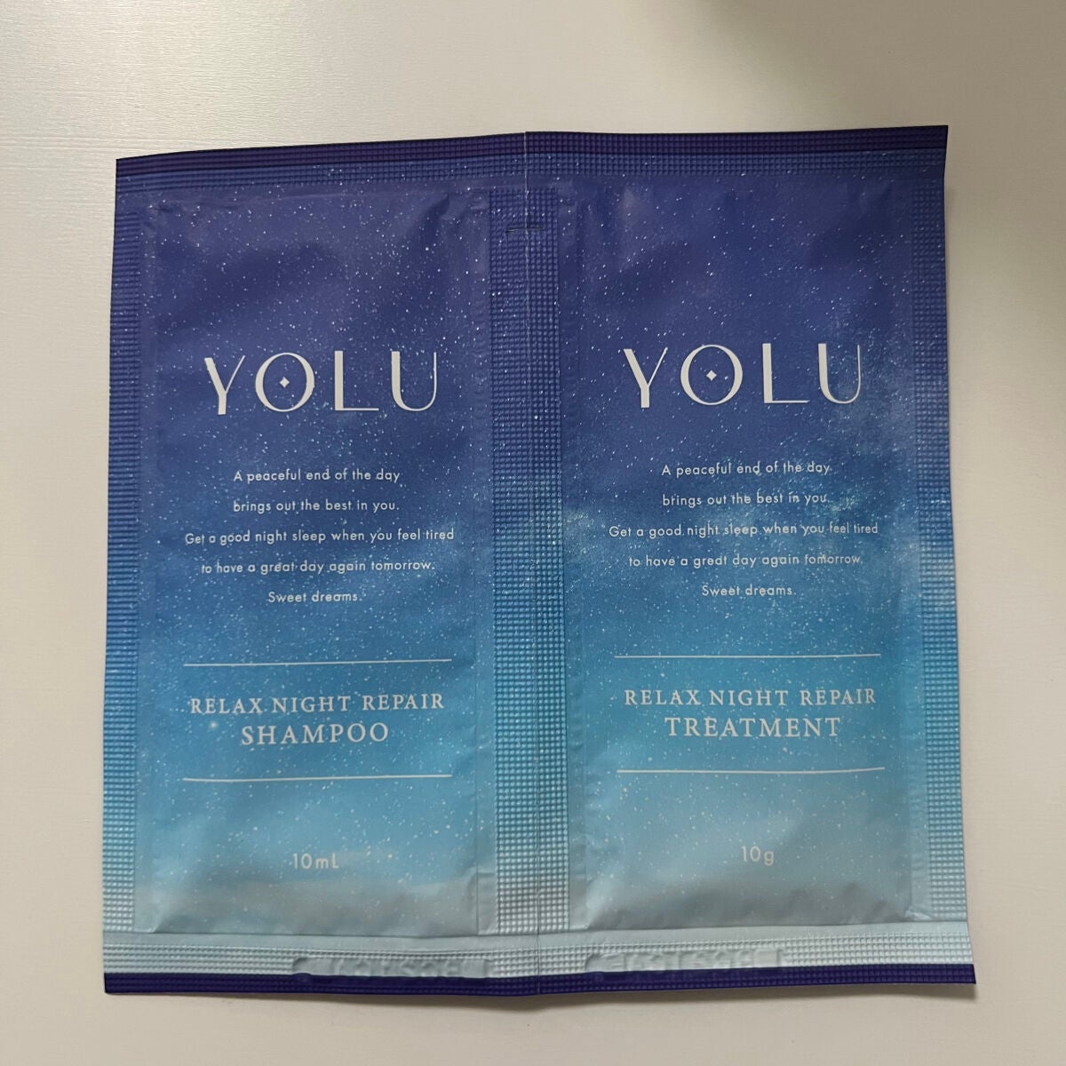 Yoluのシャンプー・コンディショナー リラックスナイトリペアシャンプー他、2商品を使った口コミ「yoluヨル夜間美容シャンプー