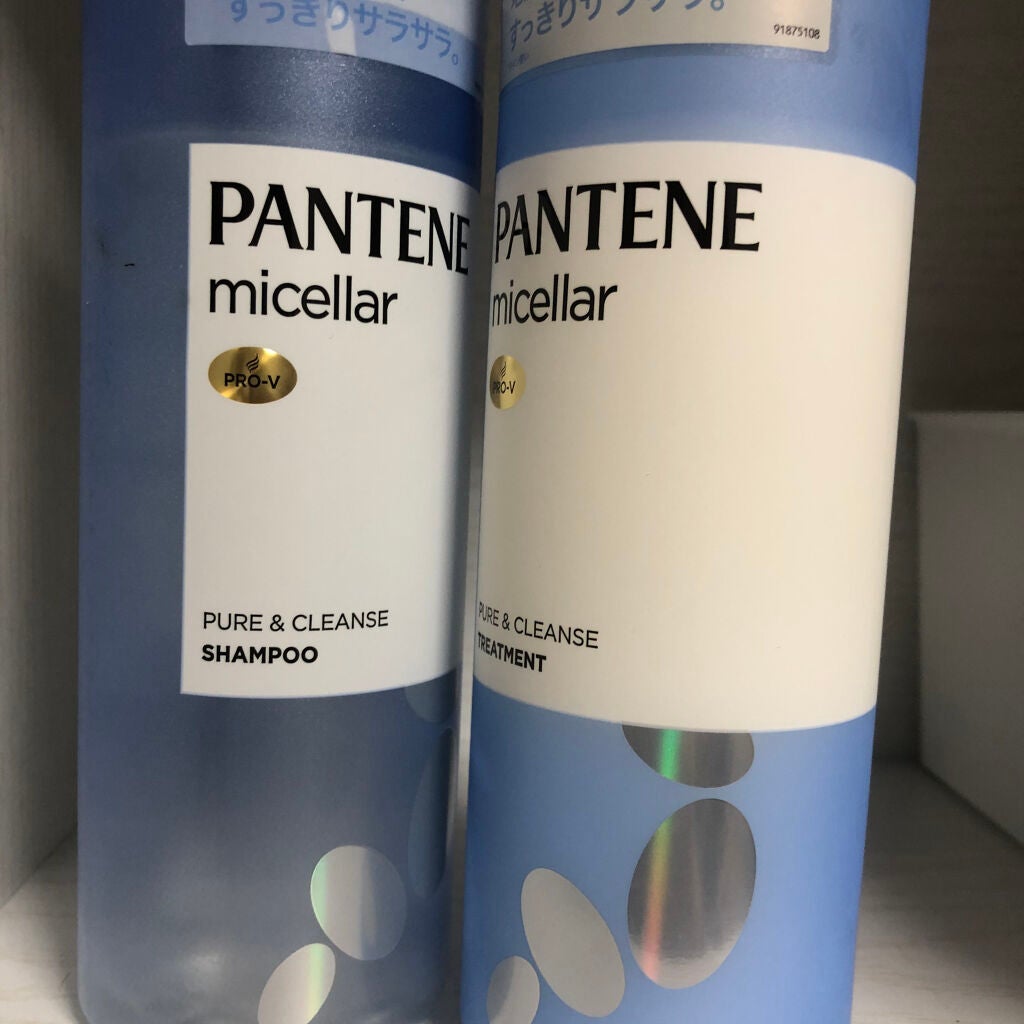 Pro V ミセラー ピュア&クレンズ ノンシリコンシャンプートリートメント|パンテーンの口コミ Pantene Micellar By