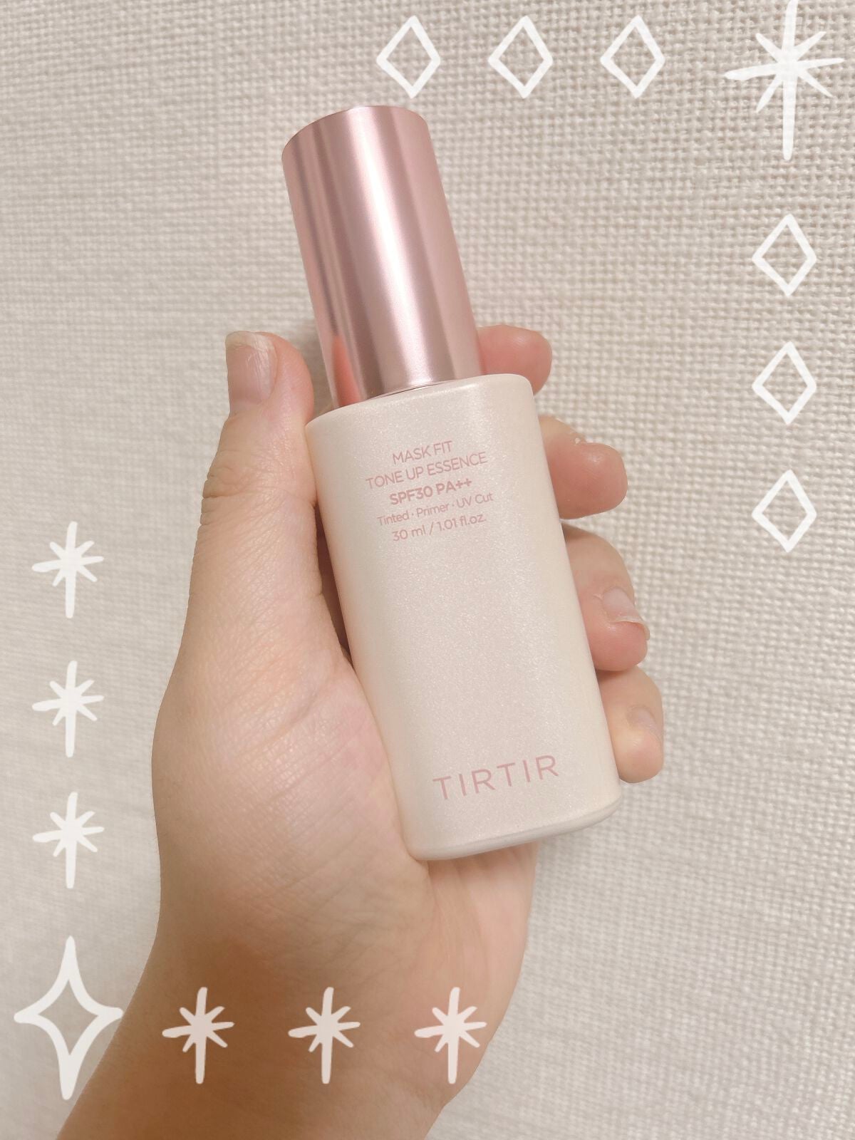 マスクフィットトーンアップエッセンス|tirtirティルティルの口コミ「tirtir マスクフィットトーンアップエッセンス 」 By