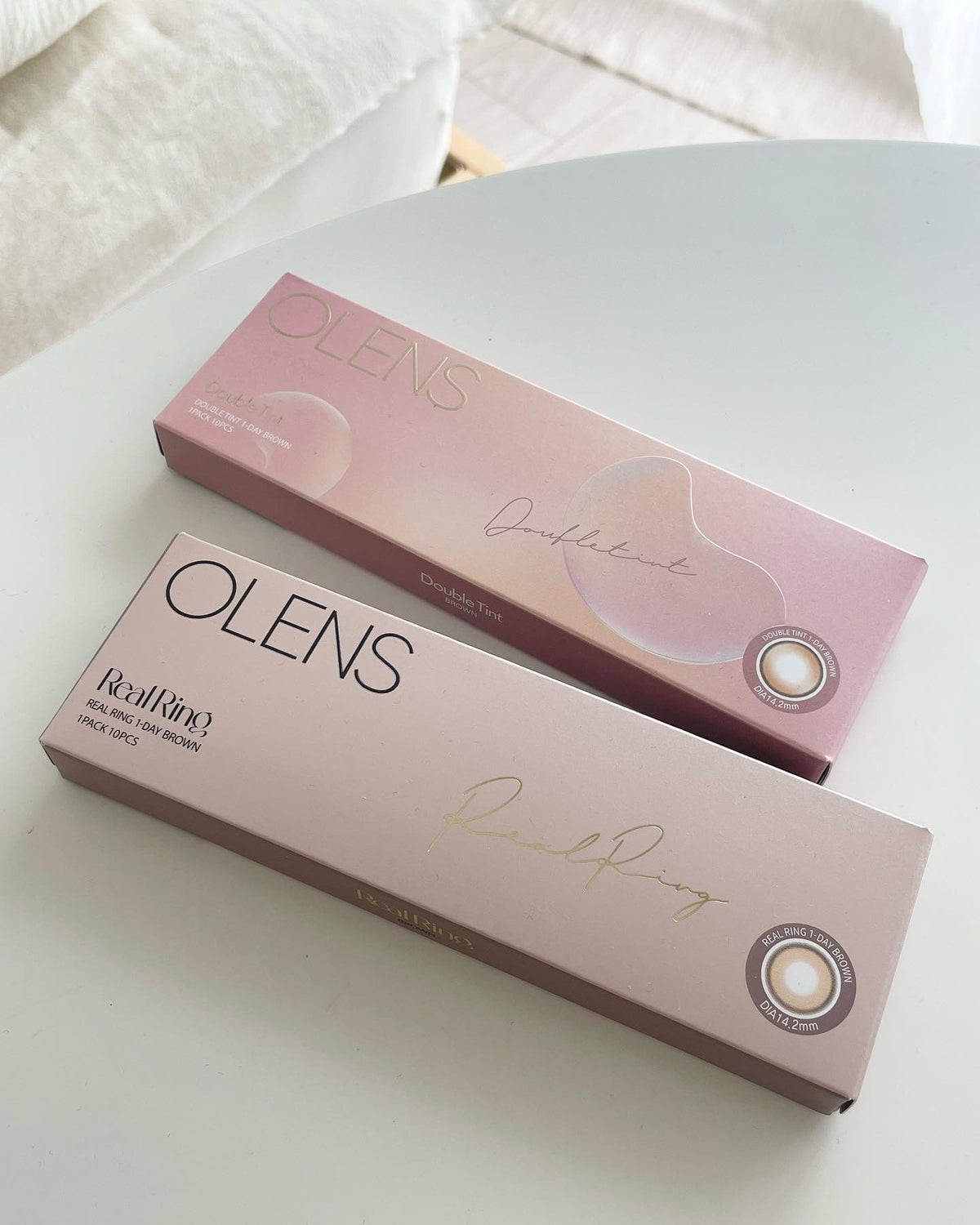 Olensのカラーコンタクトレンズ Real Ring 1day他、2商品を使った口コミ 韓国カラコン 愛用 By Miyuki
