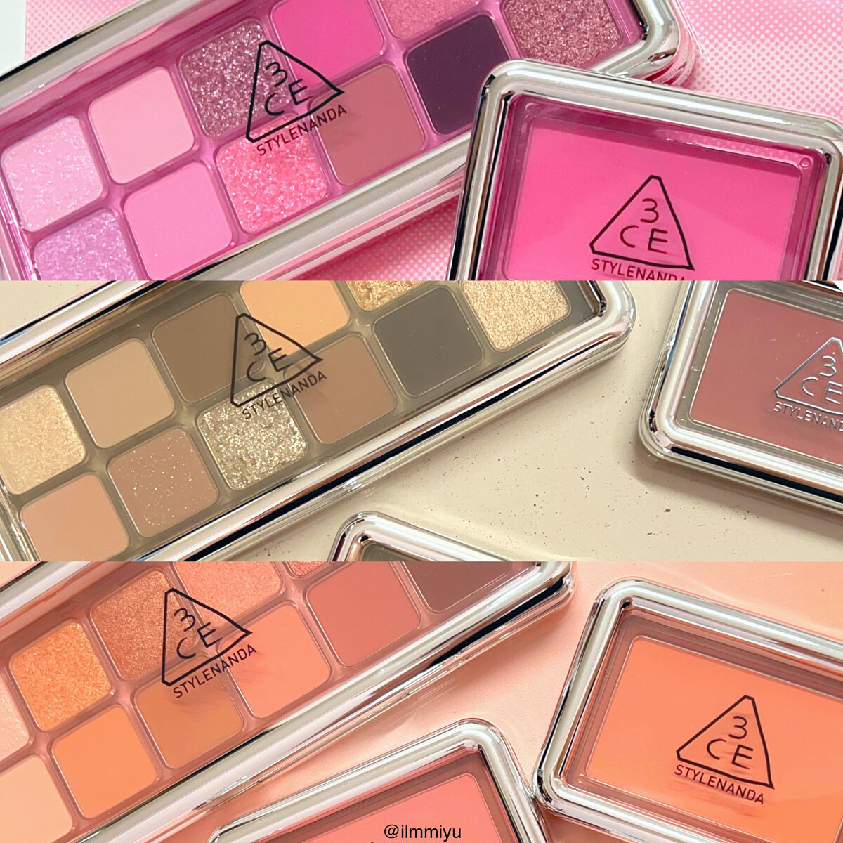 【2022年秋新作アイシャドウ】3ce New Take Eyeshadow Palette|3ceの口コミ ️クールなメイクにぴったり🖤