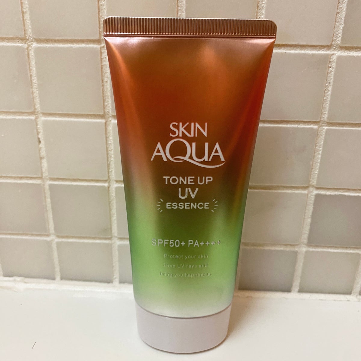 トーンアップuvエッセンス|スキンアクアの効果に関する口コミ リピしてます!☀️ 【使った商品】 By みさきち混合肌20代後半