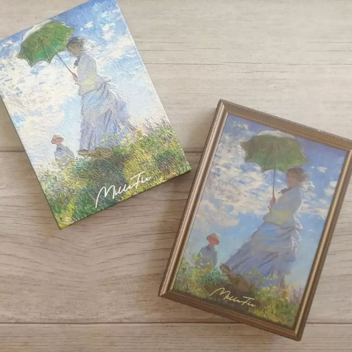 絵画アイシャドウパレット 04 日傘の女|milleféeの口コミ「パケ買いしちゃう絵画シャドウ 」 By Hanaeレビューある方
