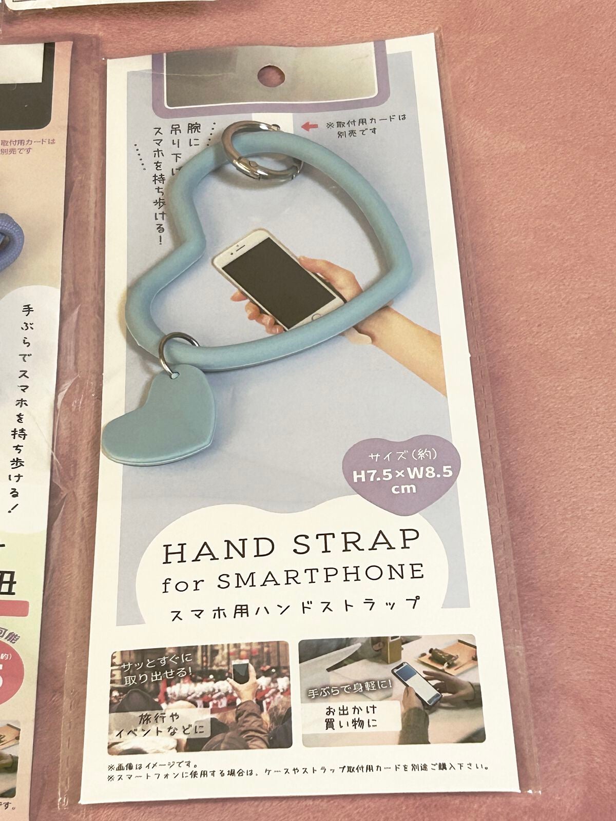 バンスクリップ|キャンドゥの口コミ 超優秀!100均で買えるおすすめコスメ! キャンドゥ購入品 スマホ用ハンドストラップ By Saya