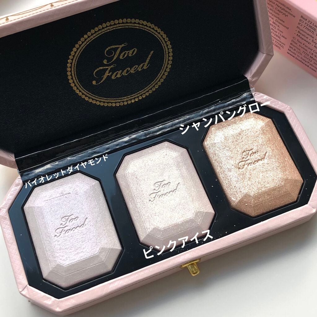 【限定ハイライト】ダイヤモンドライト マルチユース ハイライター|too Facedの口コミ 人気商品 Too Faced By