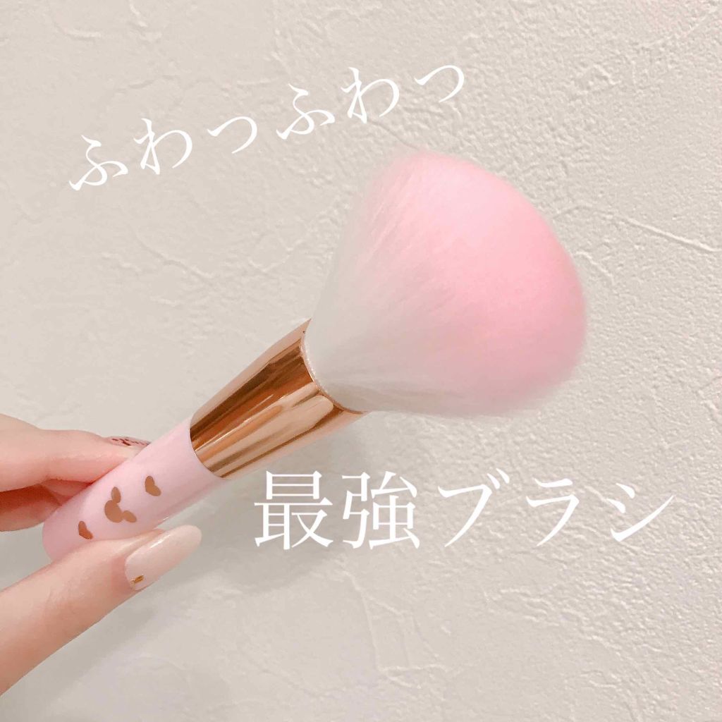 春姫 ファンデーションブラシ|daisoの口コミ「超優秀!100均で買えるおすすめメイクブラシ!🎀ファンデーション ブラシ🎀 」 By