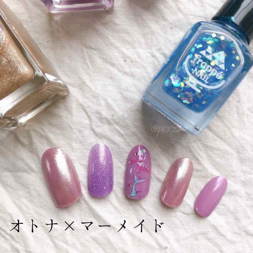 カラーエナメルネイル|コフレドールの口コミ オトナマーメイド またもセリア購入シールで By ぴこり Picocosme100普通肌