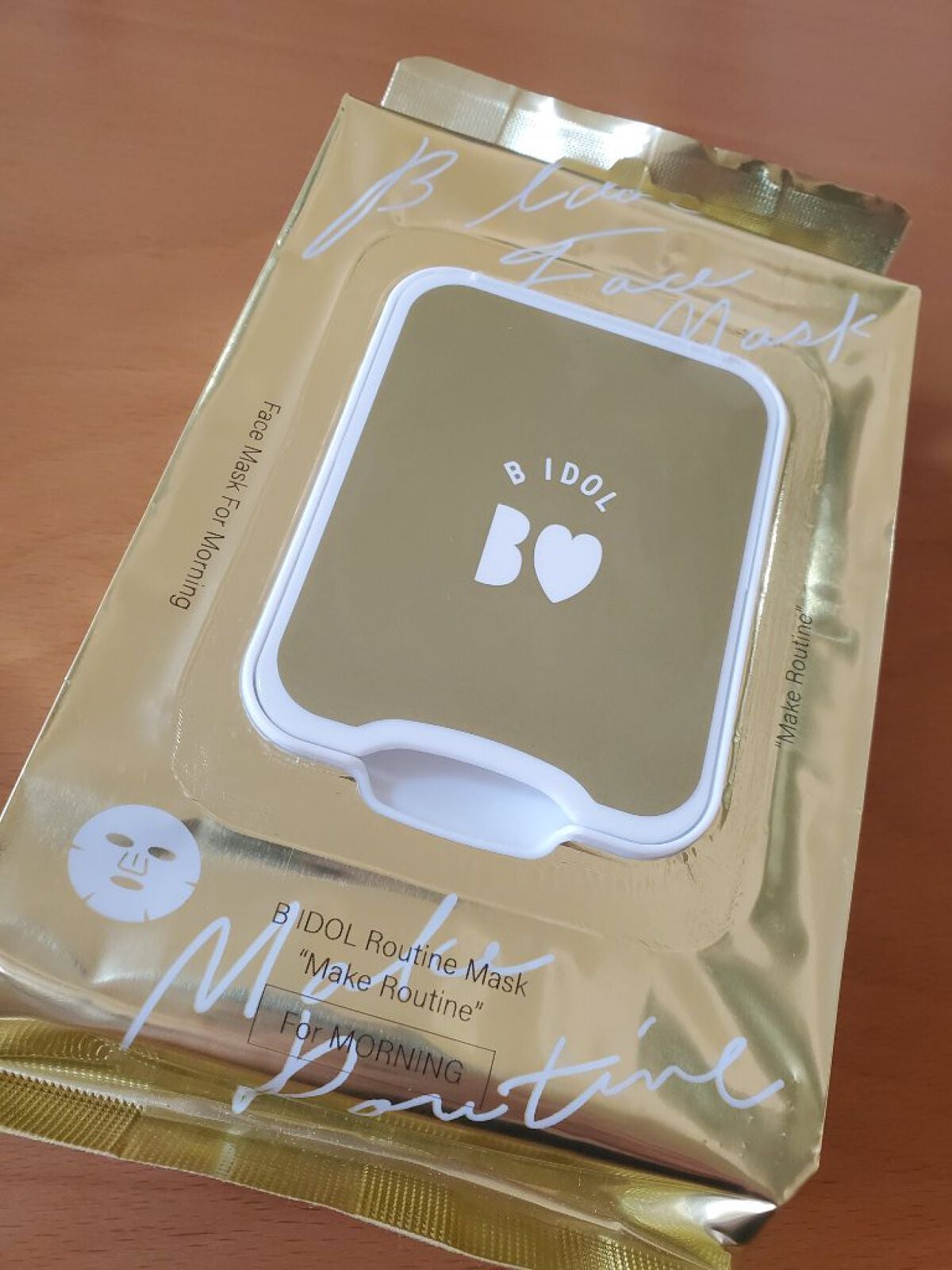 B Idolのシートマスク・パック ルーティンマスクメイクルーティン他、2商品を使った口コミ「 Lips購入品。 B Idol