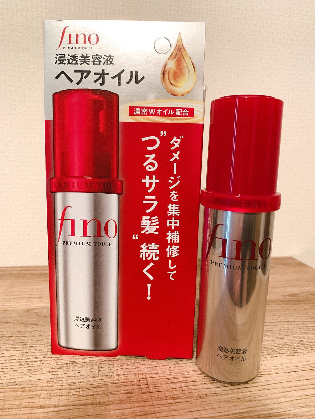 プレミアムタッチ 浸透美容液ヘアオイル|フィーノの使い方を徹底解説「ダメージヘアにピッタリ! 今回購入したのはこちら🐈⬛ 」 By モモ