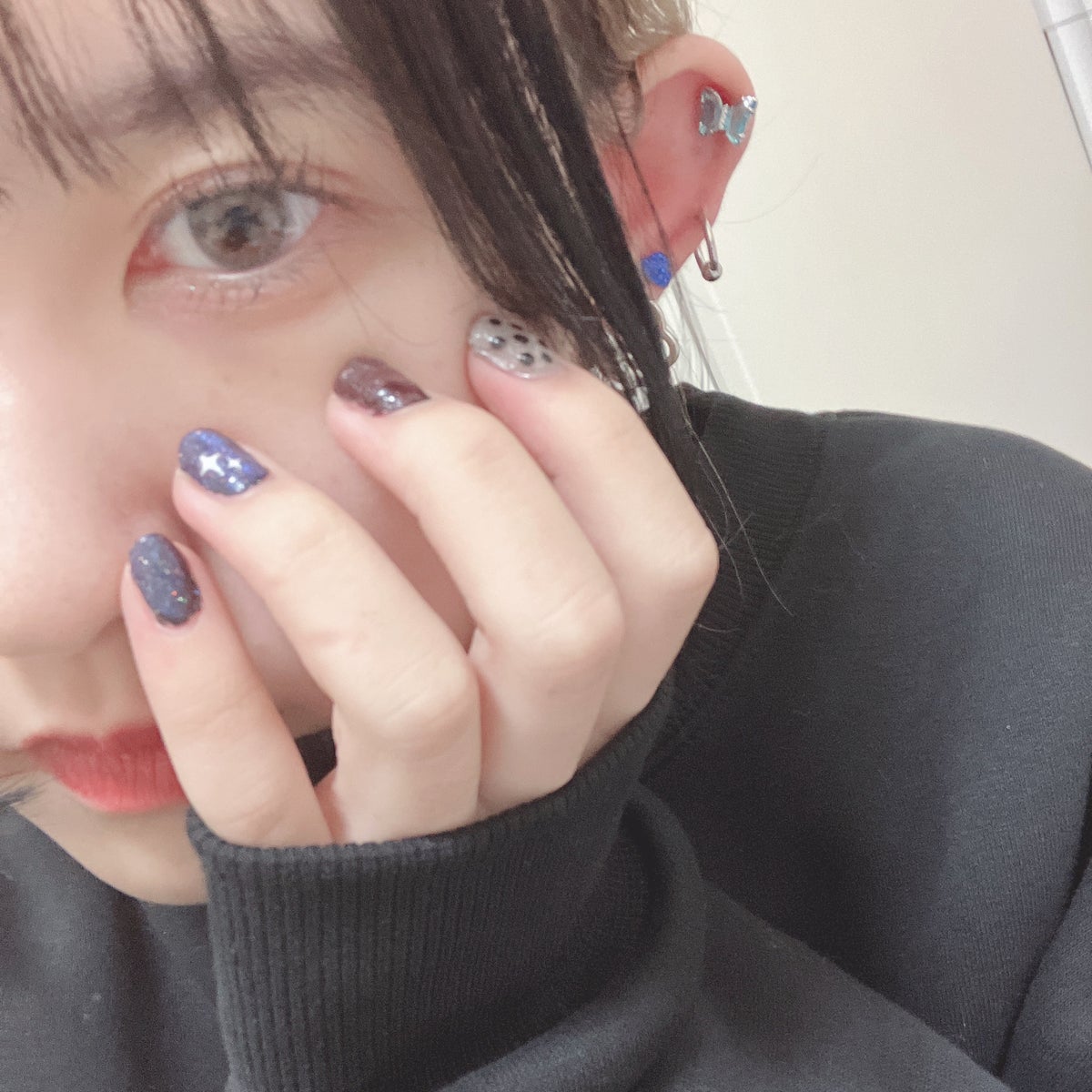 Molak 1day|molakのカラコンレポ・着画口コミ Molakの新色、寒色系カラコン紹介第1弾🩵🩶 By あめ普通肌20代前半