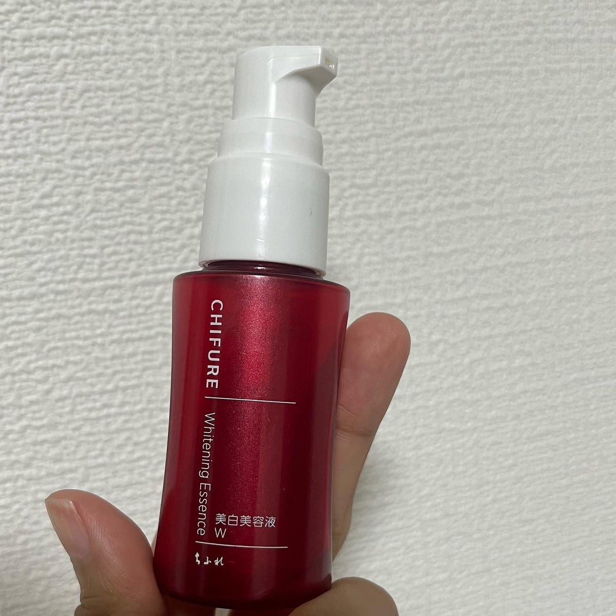 美白美容液 W|ちふれの口コミ 使い切りレビュー‼️ ちふれ 美白美容液旧パケ By ちずる🌸乾燥肌 Lips