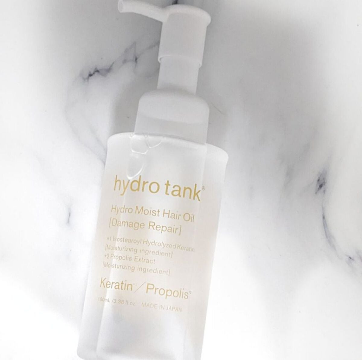 ダメージリペア ハイドロモイスト ヘアオイル 〈さらさらライトタイプ〉|hydrotankの口コミ キューティクルに着目したサロン発想の