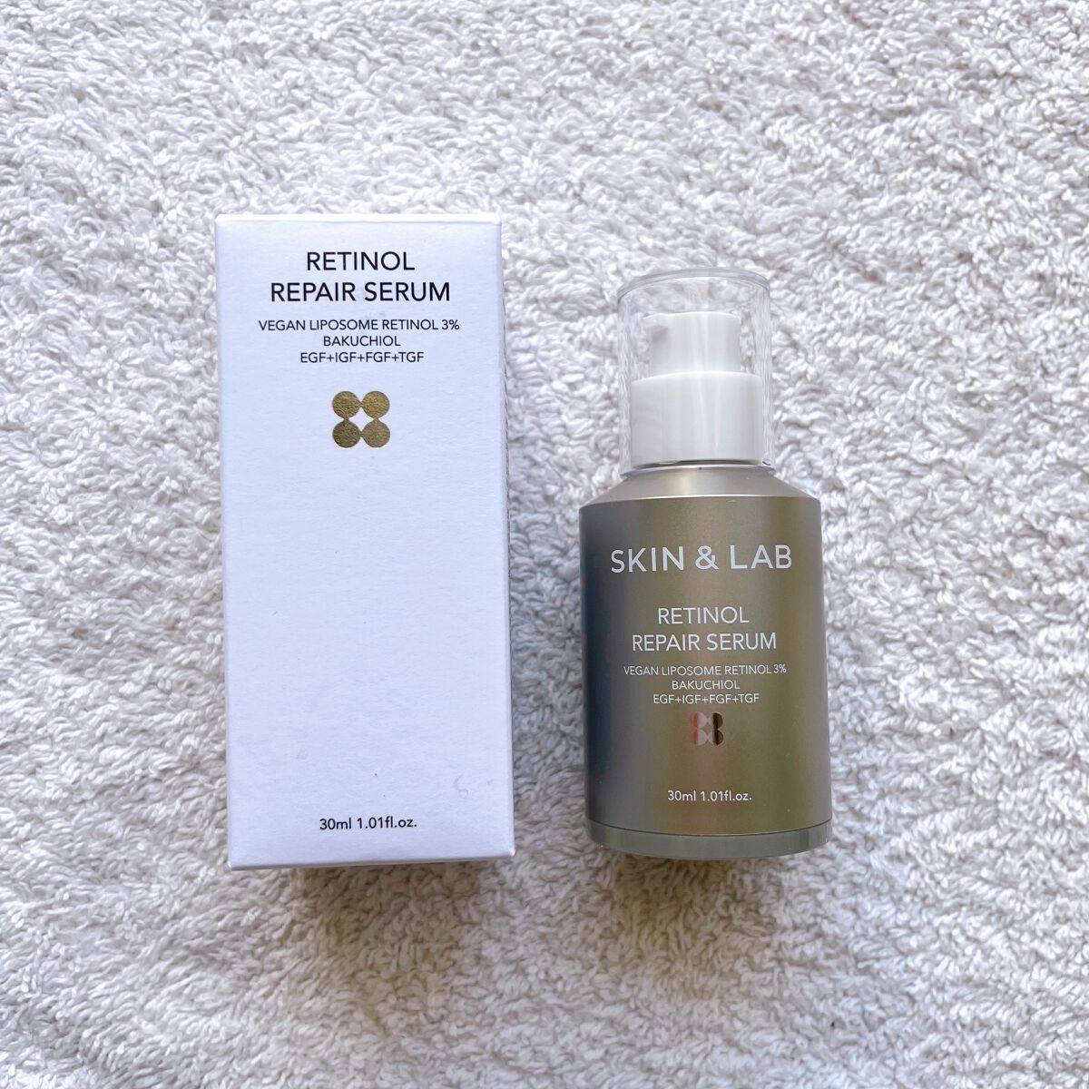 レチノールリペアセラム｜SKIN&LABの効果に関する口コミ - #韓国スキンケア SKIN&LAB by あっちゃん | LIPS