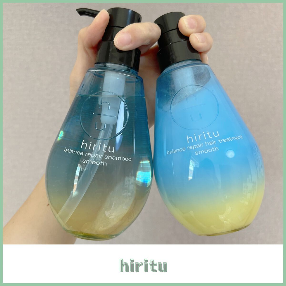 バランスリペア シャンプーヘアトリートメント スムース|hirituの口コミ ヒリツシャンプー 髪の黄金比率 By まほやんママ