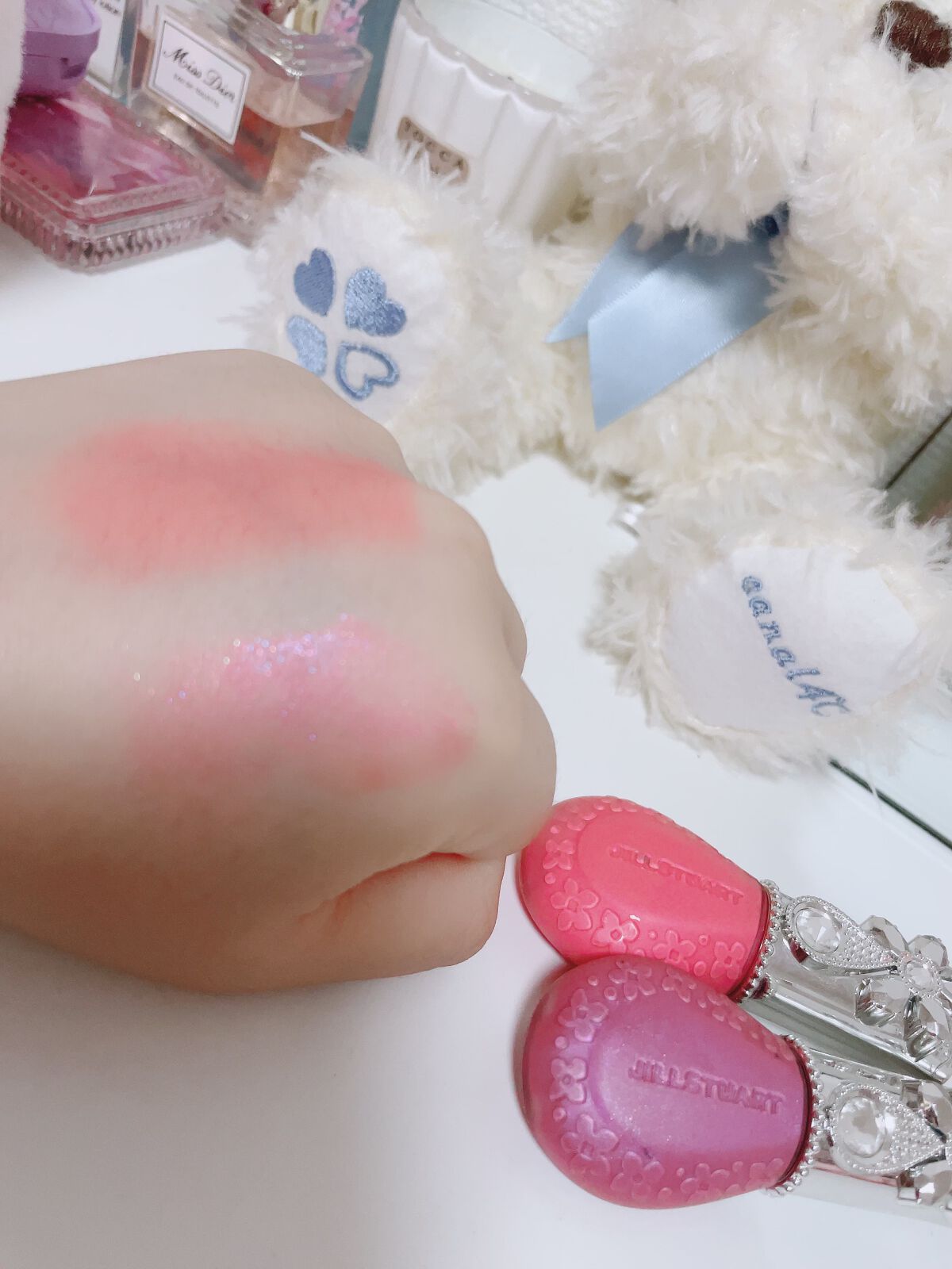 ジルスチュアート ブルームドロップ リップ&チーク シフォン|jill Stuartの口コミ イエベにおすすめのジェル・クリームチーク