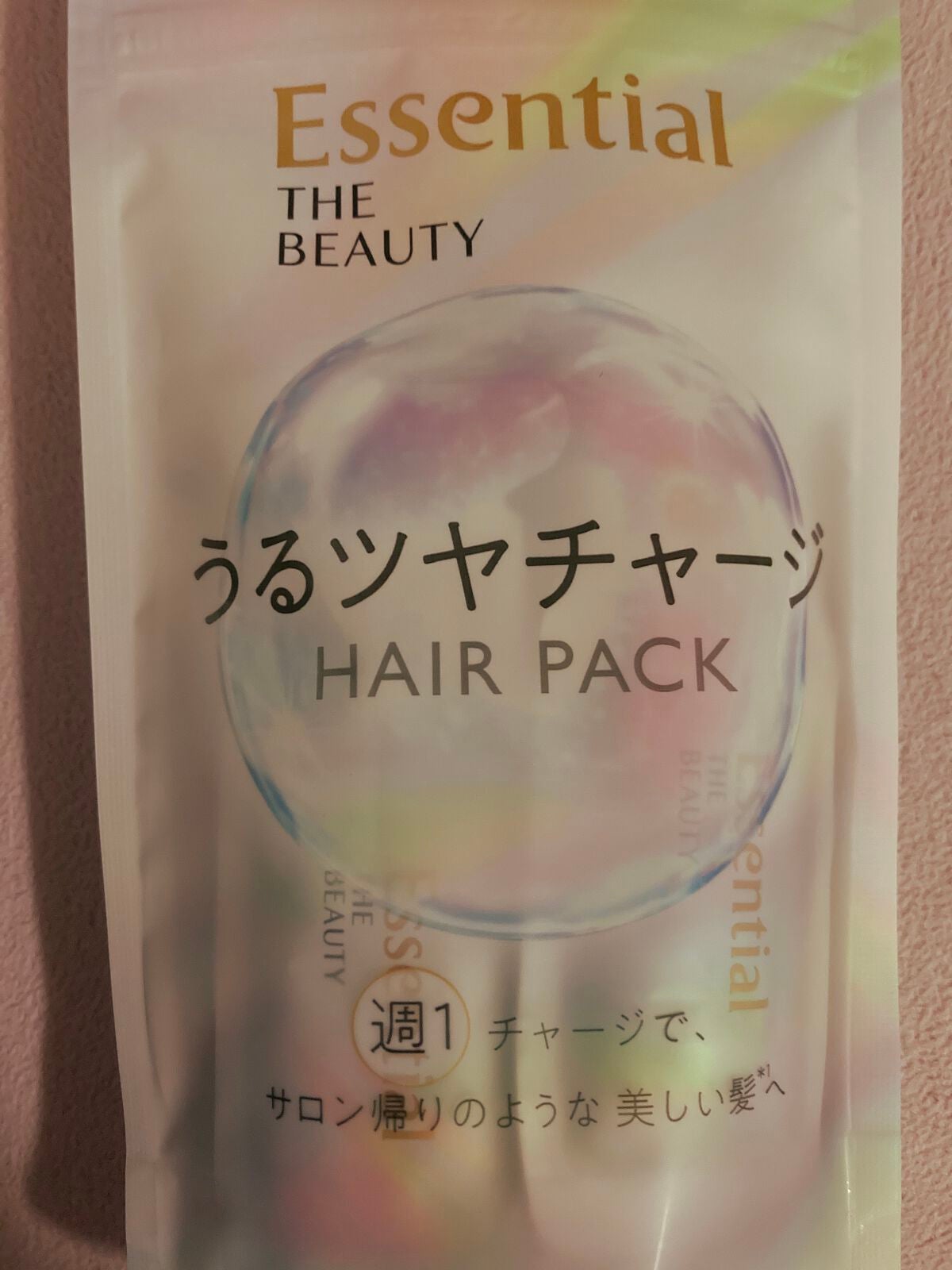 ザビューティ うるツヤチャージヘアパック|エッセンシャルの効果に関する口コミ「エッセンシャルザビューティ うるツヤチャージヘアパック