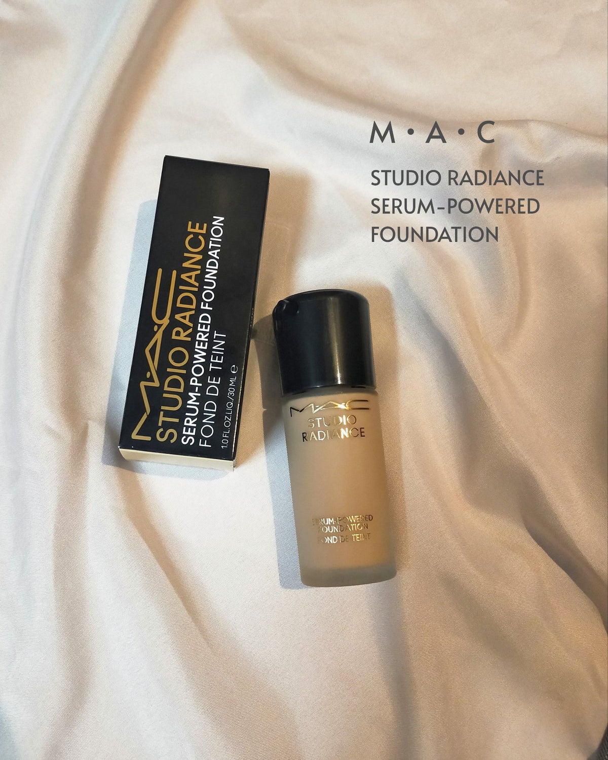 スタジオ ラディアンス セラム ファンデーション|m・a・cの口コミ アットコスメのプレゼントキャンペーンを通していただきました By