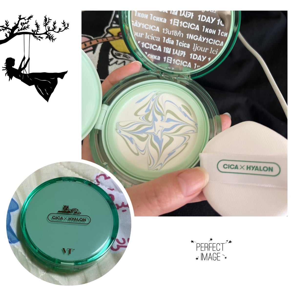 Cica エッセンスサンパクト|vtの口コミ Qoo10メガ割の夏のvtのセットで選べたものです! By るんる脂性肌30代前半