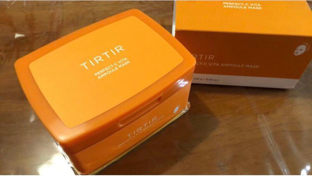 Perfect C ビタ アンプル マスク|tirtirティルティルの口コミ「発売されてからずっと気になっていた 」 By