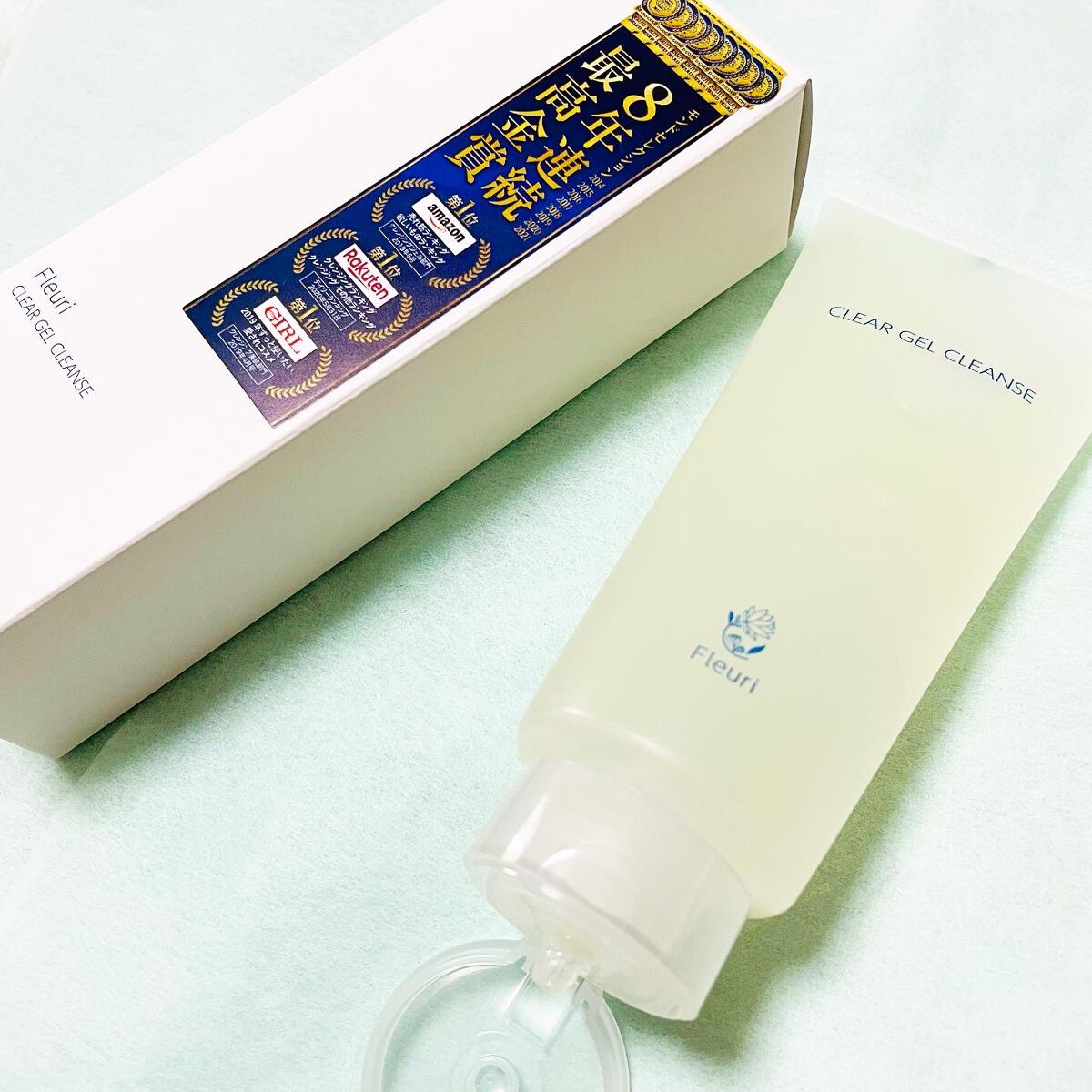 クリアゲルクレンズ|fleuriフルリの口コミ フルリクリアゲルクレンズ 毛穴ケア※に着目したクレンジング By Kinaco 𓂃