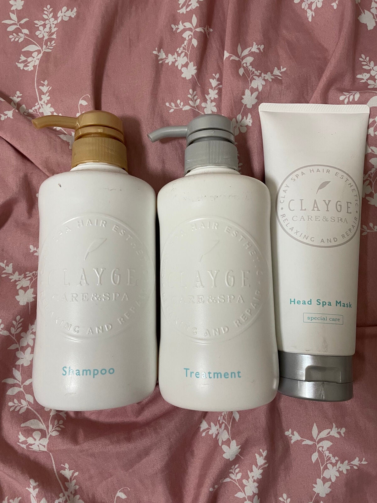 Claygeのヘアケア・スタイリング クレイヘッドスパマスクn他、2商品を使った口コミ Clayge シャンプー/トリートメント Sn