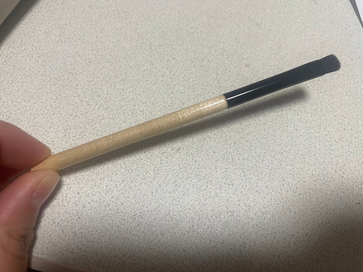 目のキワまできわめるアイシャドウブラシ|ウエルシアの口コミ 【使った商品】 ウエルシア 目のキワまできわめるアイシャドウブラシ By もも