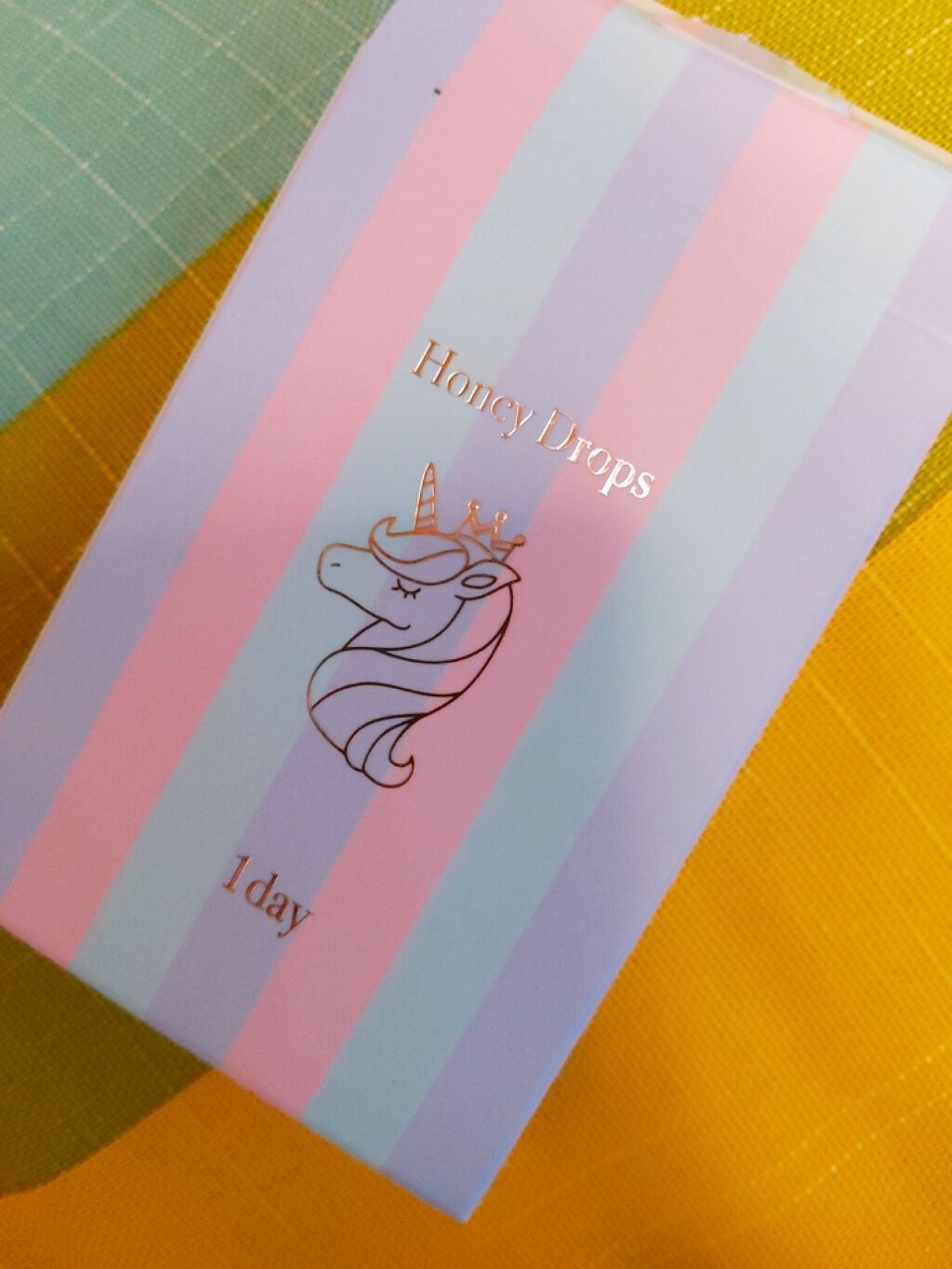 ハニードロップス ユニコーンシリーズ|honey Dropsのカラコンレポ・着画口コミ ハニードロップスワンデー U Bc87 By よ