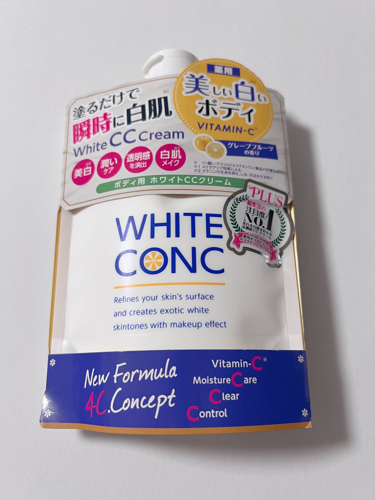 薬用ホワイトコンク ホワイトニングcc Cii|ホワイトコンクの効果に関する口コミ ホワイトコンク ホワイトccクリーム By あやこ