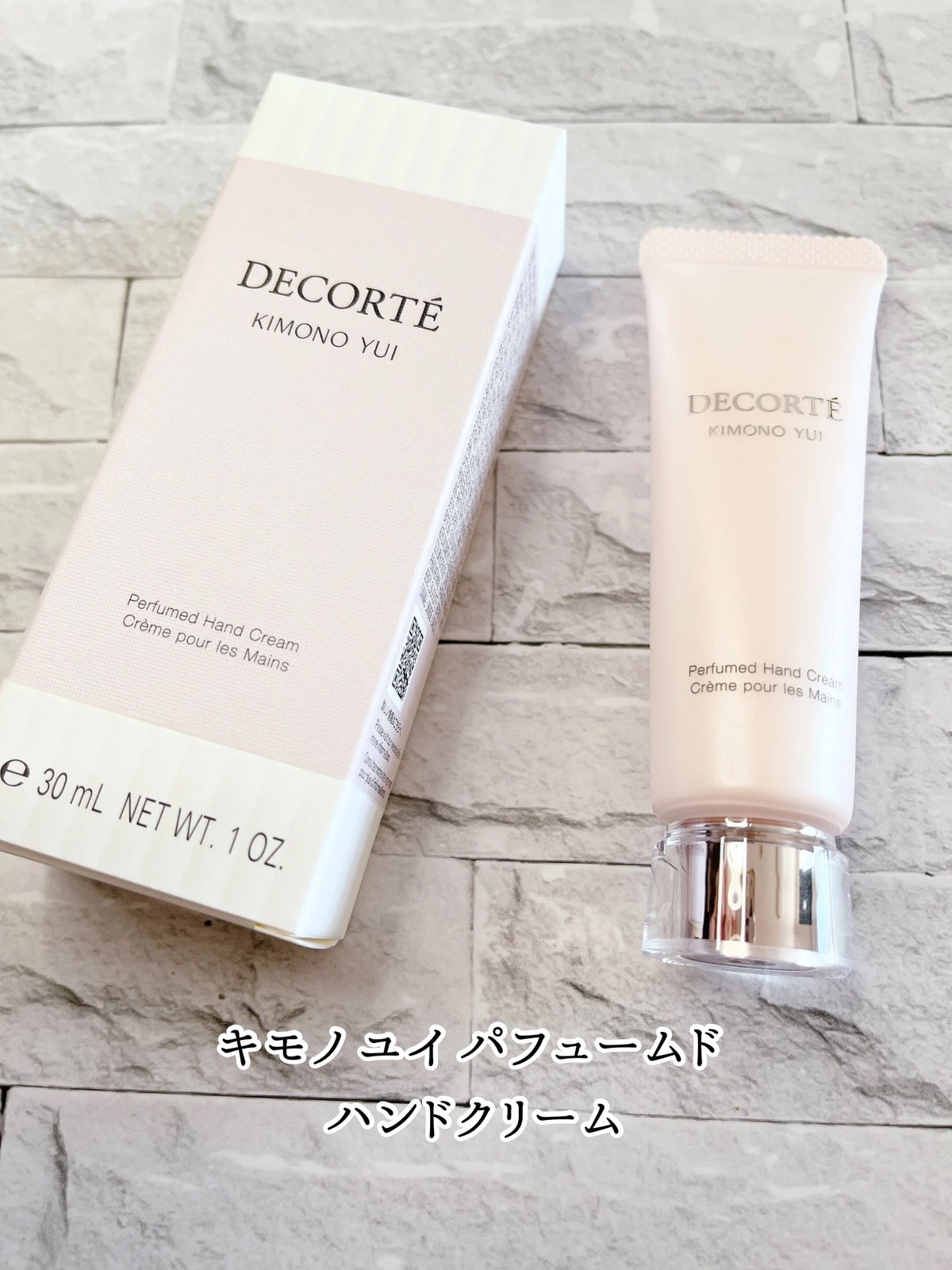 キモノ ユイ パフュームド ハンドクリーム |decortÉの口コミ コスメデコルテ キモノ ユイ パフュームド ハンドクリーム By