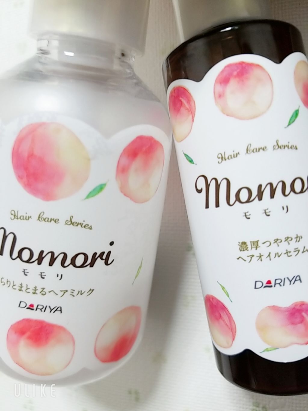 モモリのヘアトリートメント 濃厚つややかヘアオイルセラム&さらりとまとまるヘアミルクを使った口コミ 初投稿 これを使い始めてから 枝毛は見