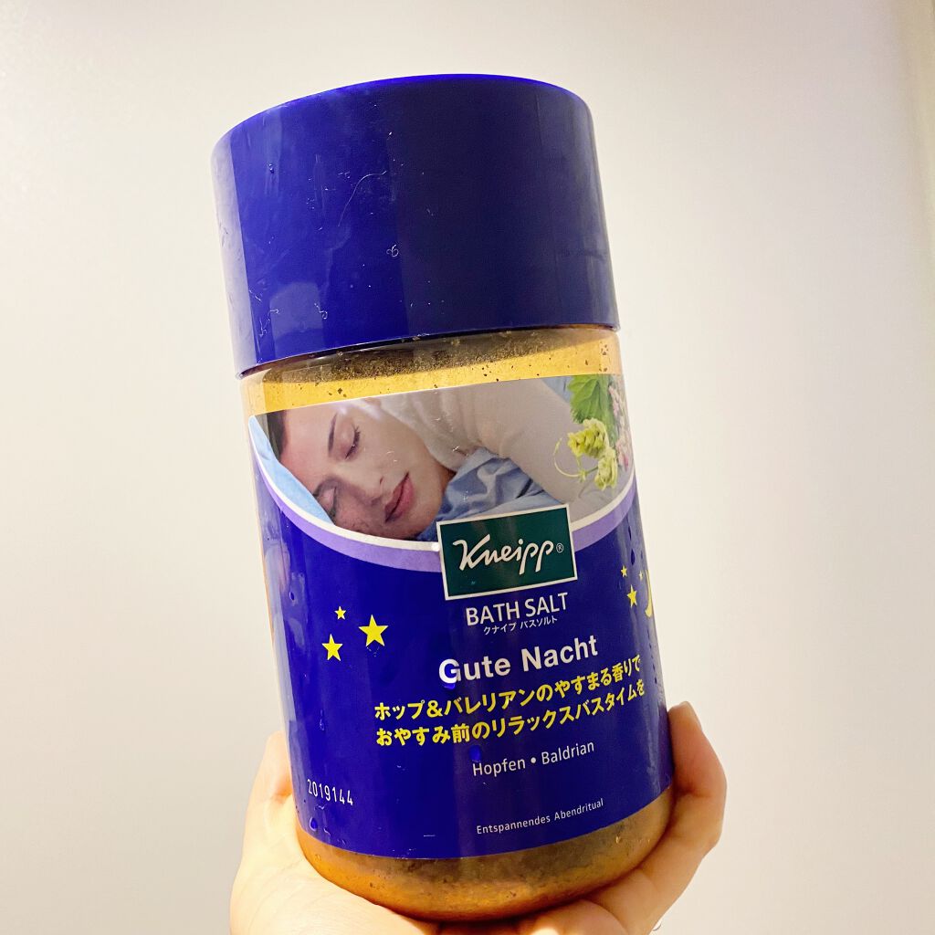 クナイプ グーテナハト バスソルト ホップ&バレリアンの香り 850g|クナイプの口コミ「睡眠前の安らぎの時間を。 クナイプ 」 By