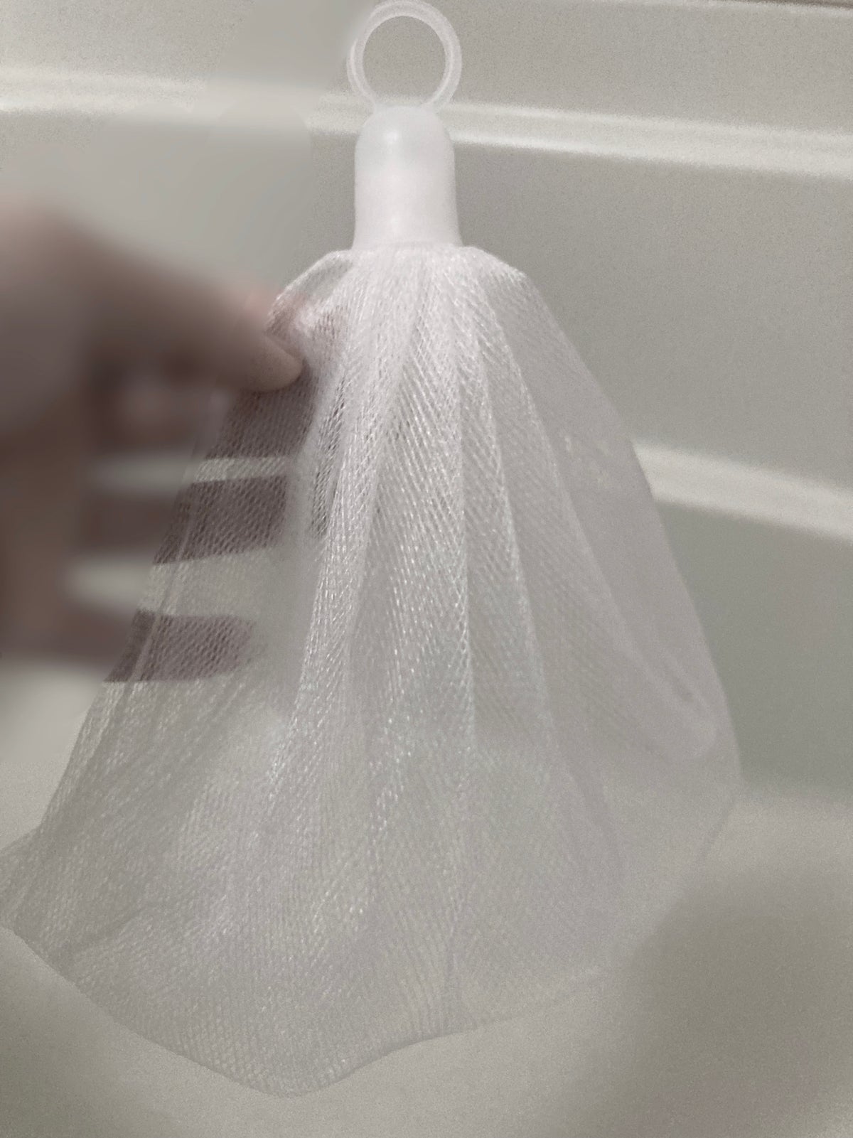 洗顔用泡立てネット|無印良品の口コミ 無印良品 洗顔用泡立てネット (使用後の写真ですみません💦) By ブルベ冬イエベ秋混合肌20