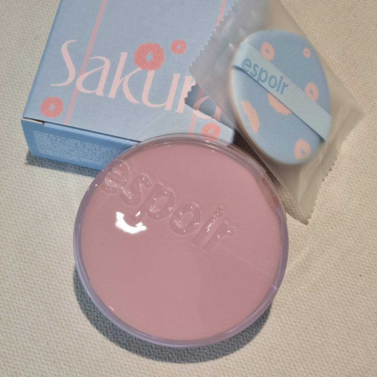 【限定クッションファンデーション】プロテーラービーベルベットカバークッション|espoirの口コミ 🌸🌸限定桜エディション🌸🌸 エスポアの