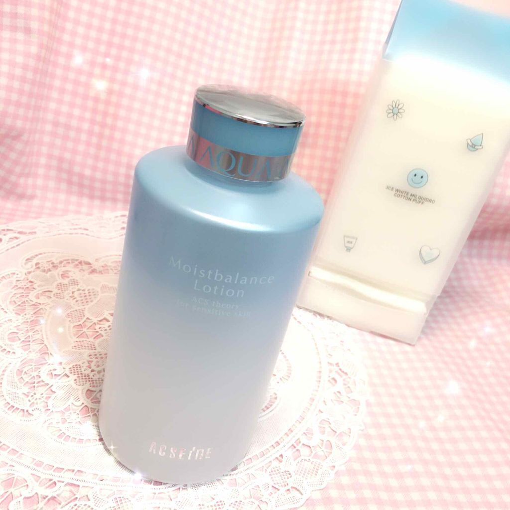モイストバランス ローション|acseineの口コミ 敏感肌におすすめの化粧水!୨୧ Acseine୨୧ 🐰モイストバランスローション🐰