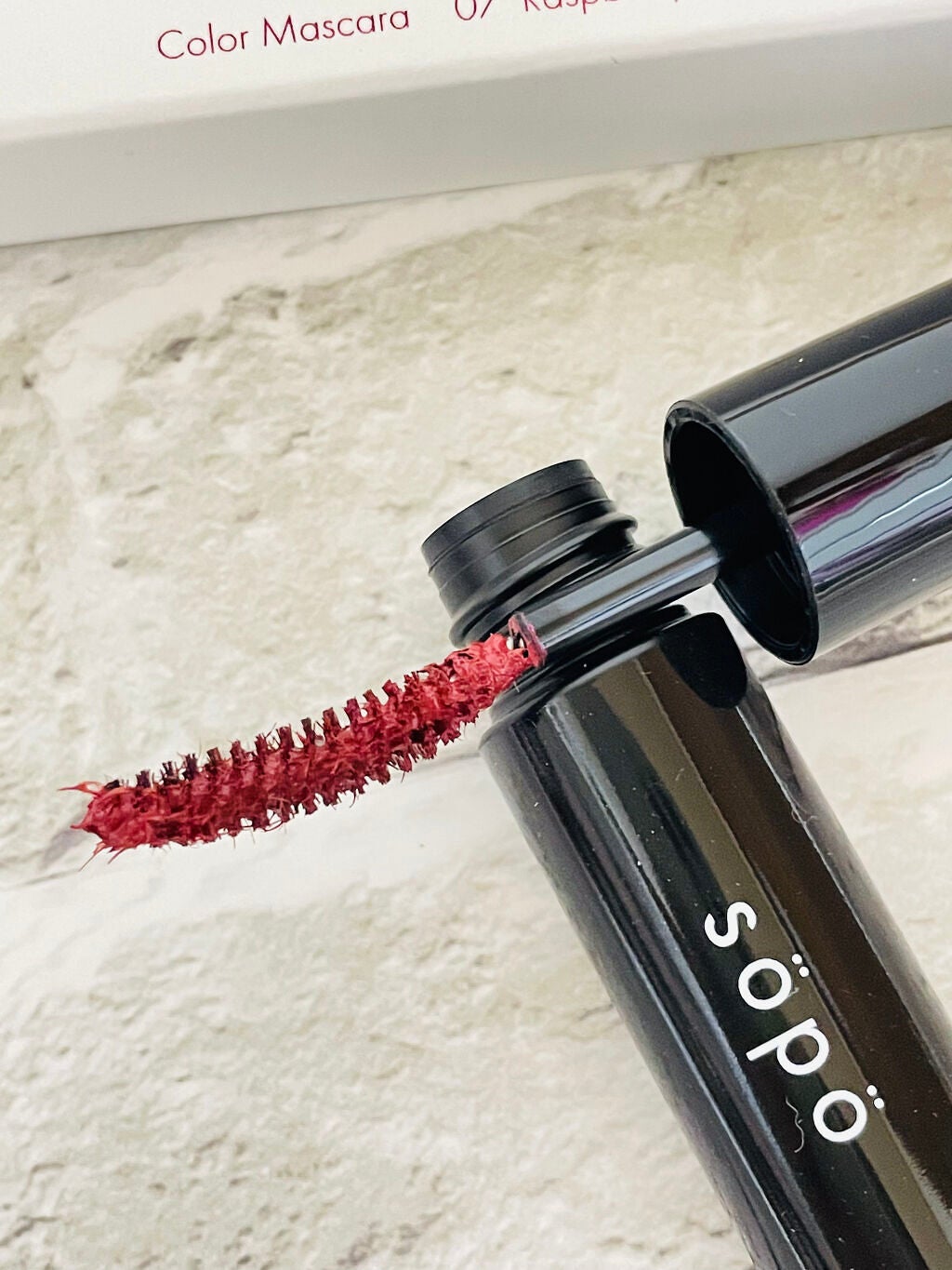 【限定色レビュー】カラーマスカラ|sopoの口コミ「sopo カラーマスカラ ☑︎07 ラズベリーピンク限定色 」 By ひろろん