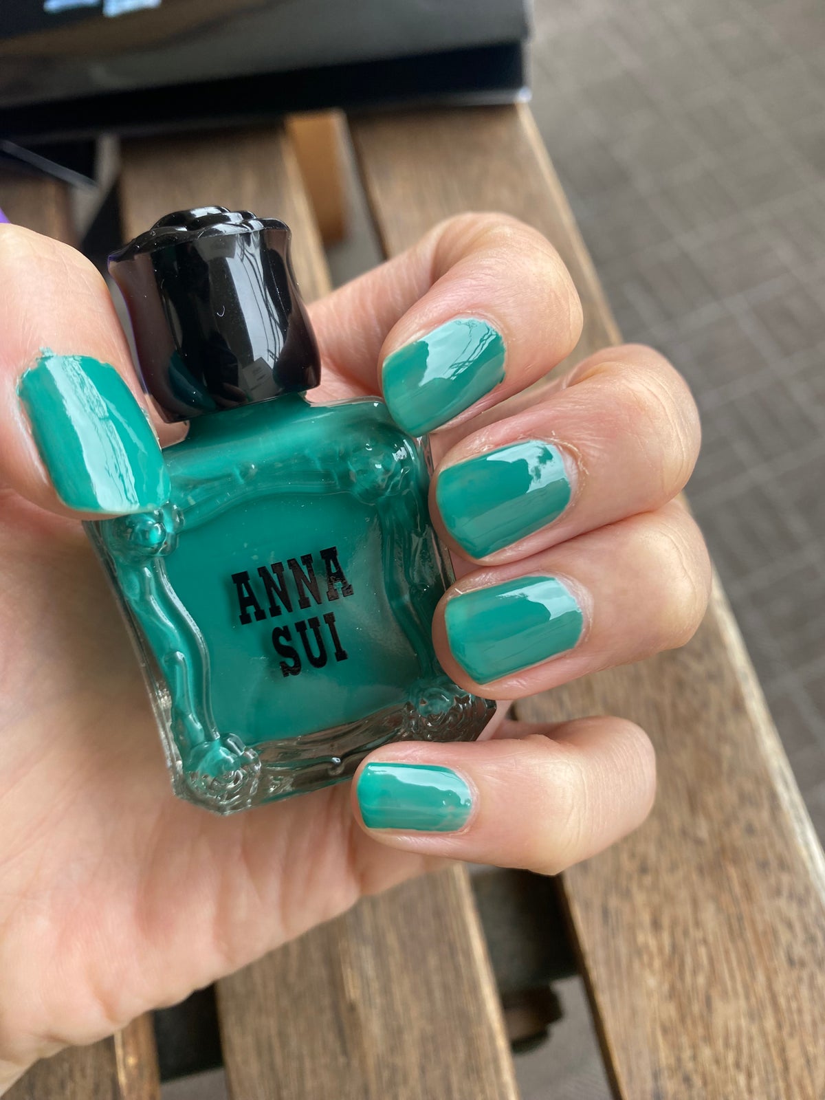 【限定マニキュア】ネイルカラー|anna Suiの口コミ Anna Sui ネイルカラー918 By ぷぅぴぃ《紫コス部💜💗》乾燥肌