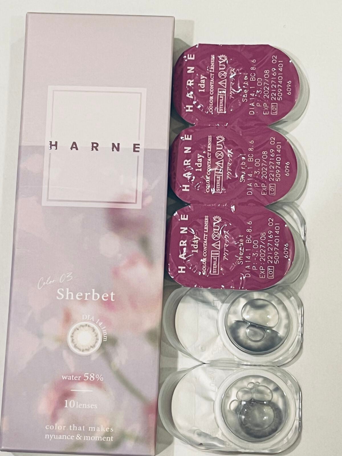 Harne 1day|harneのカラコンレポ・着画口コミ うるうるキラキラでめっちゃ可愛いカラコン👀 By こっぷ🐧フォロバ普通肌
