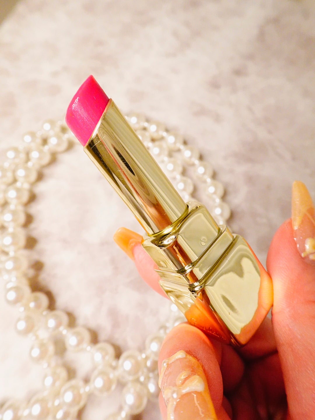 キスキス ビー グロウ|guerlainは落ちないのか?色持ちに関する口コミ Guerlainキスキス ビー グロウ By Eriiii🤍