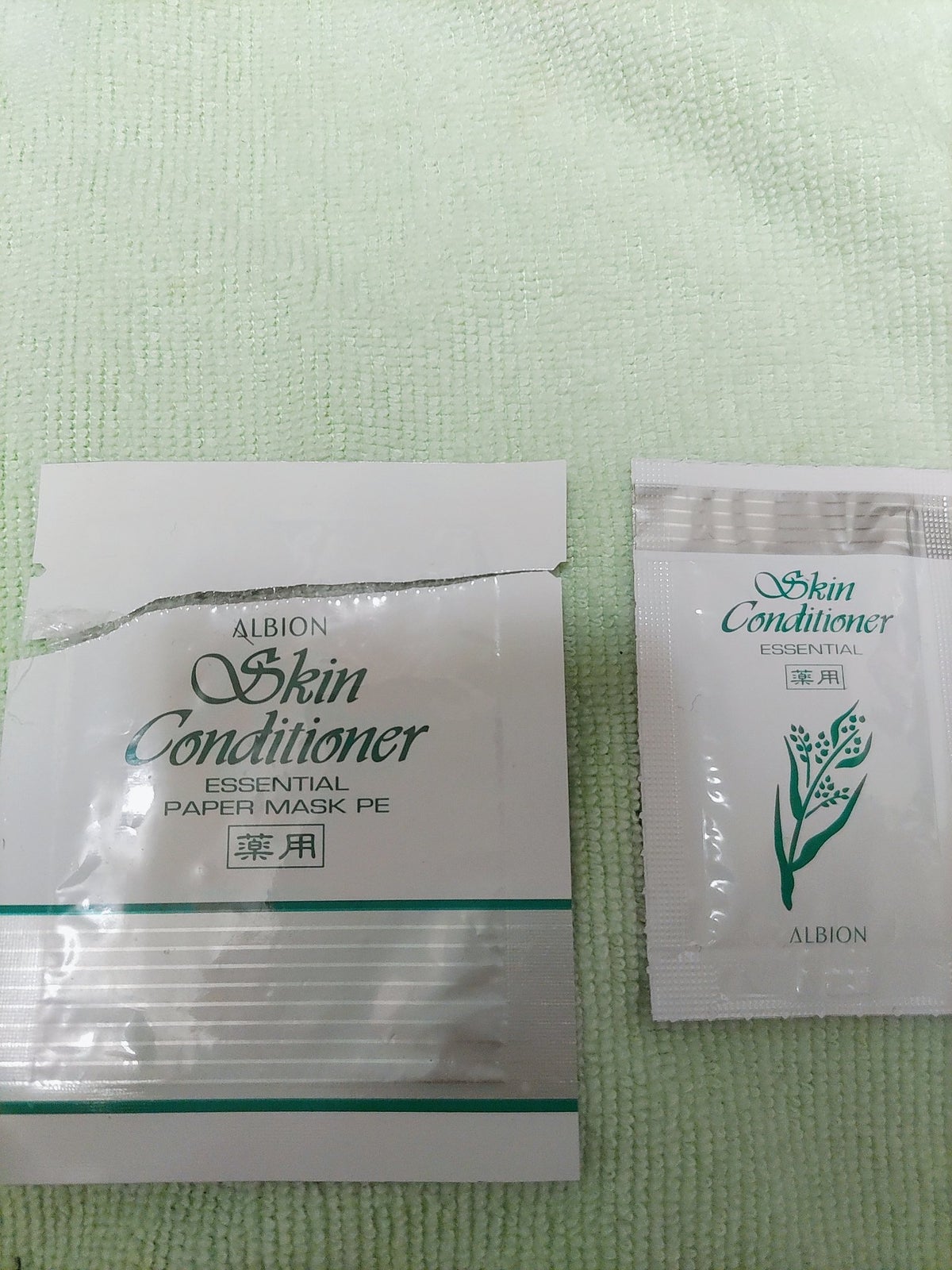 アルビオン 薬用スキンコンディショナー エッセンシャル ペーパーマスク E|albionの口コミ Albion アルビオン スキン