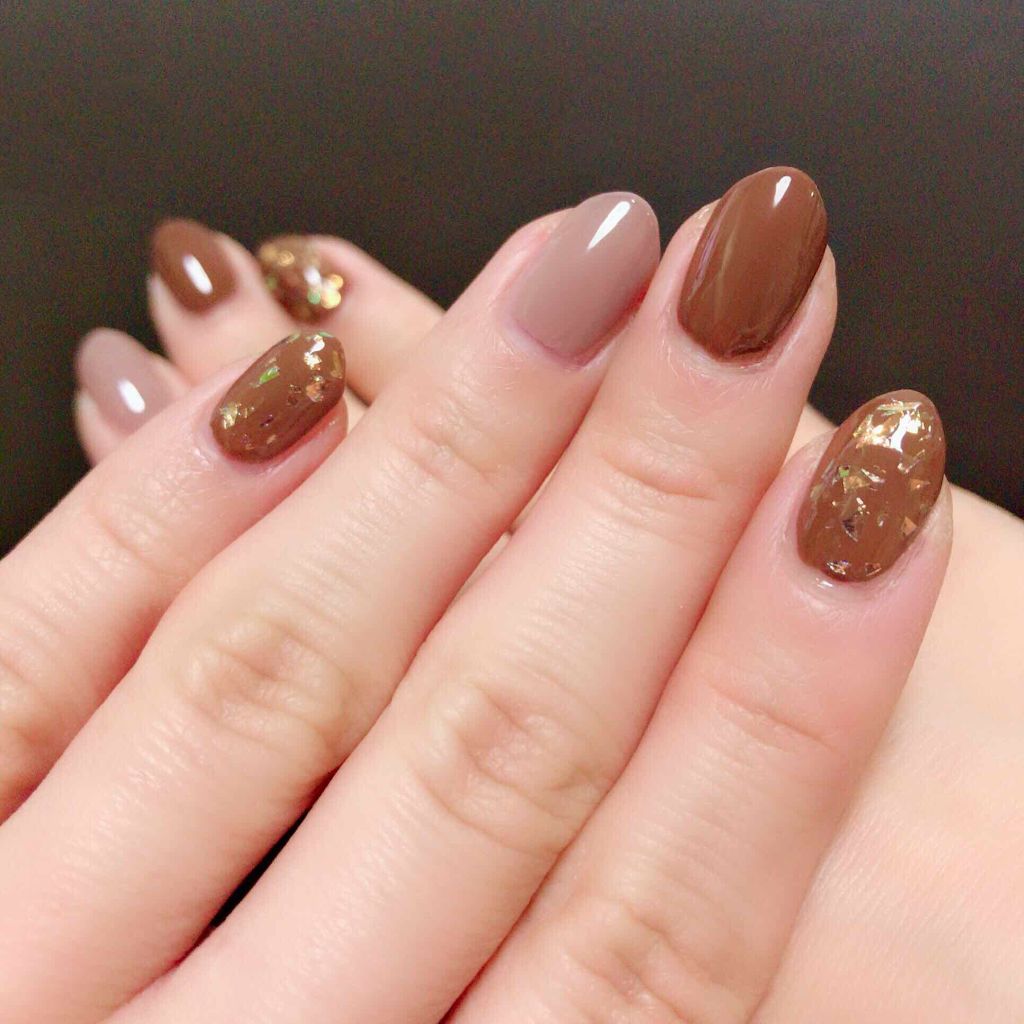 パラドゥ・ネイルホリックのマニキュアを使った口コミ 仕事の関係でおとなしいネイルでやっておりま By Yome⚡️ Lips