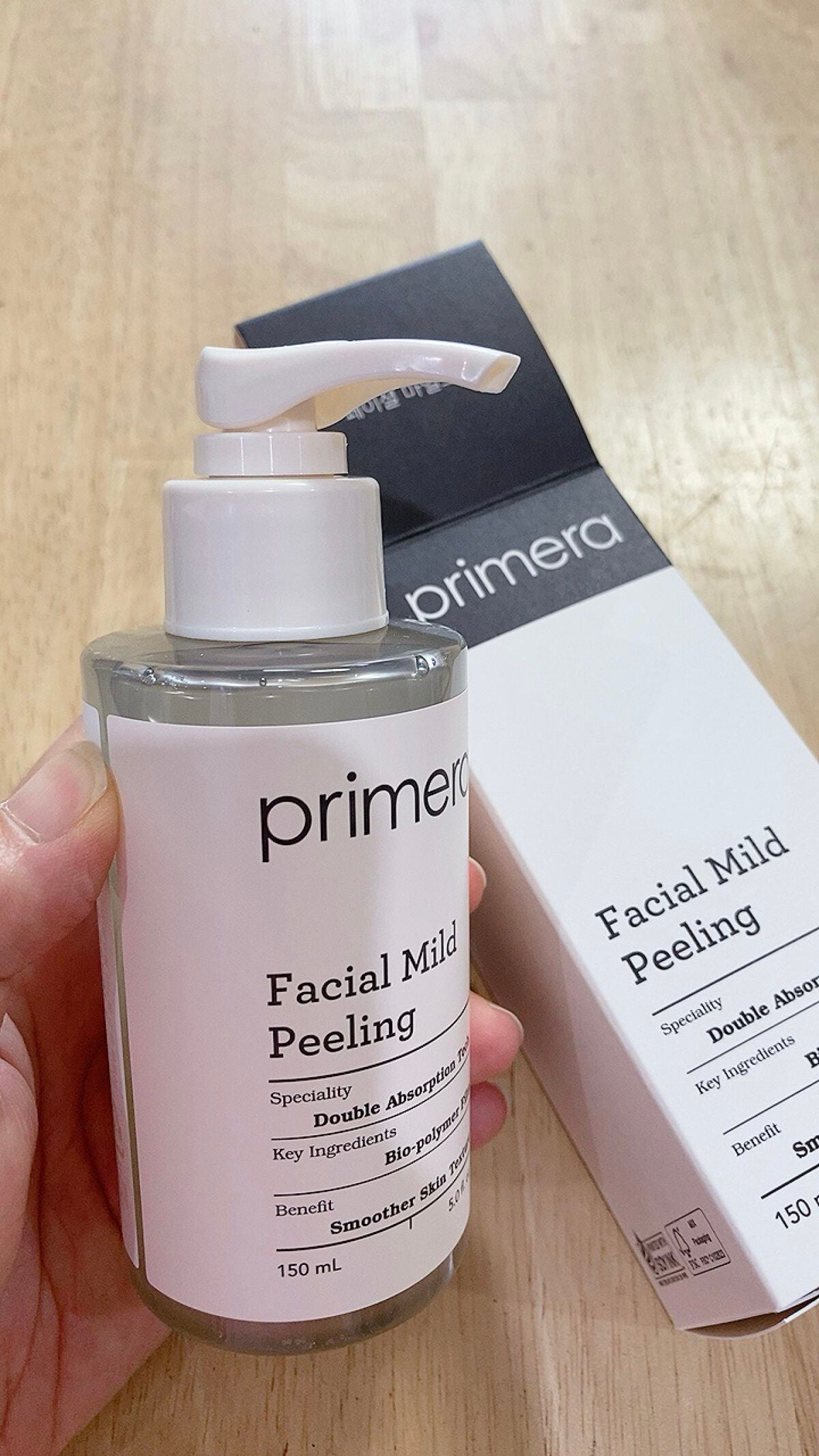 フェイシャルマイルドピーリング|primeraの口コミ「2度目の購入です!暑い季節になってきて、皮脂が溜まりやすいのを感じる今日この頃