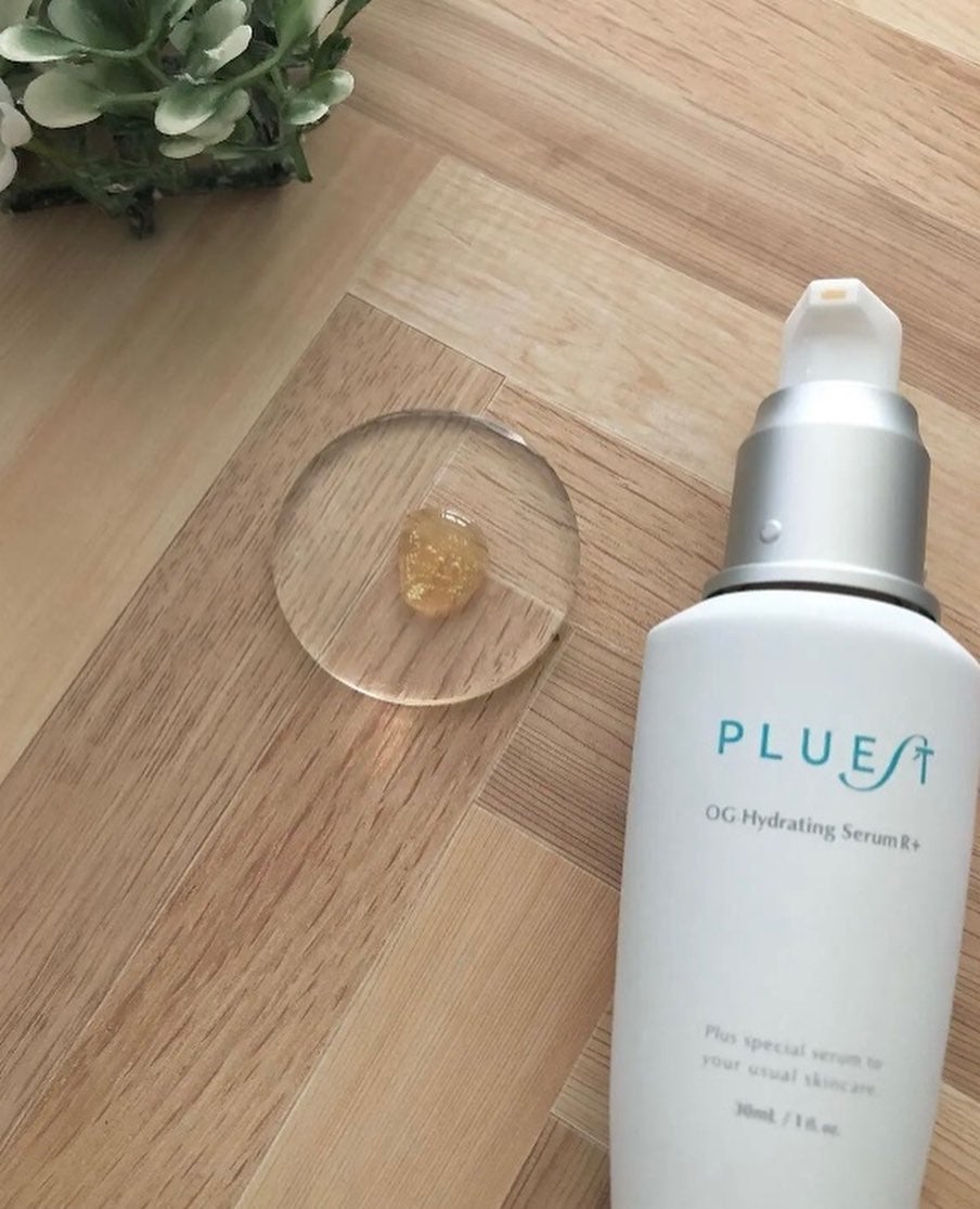Og Hydrating Serum R(ogハイドレーティングセラムrプラス)|pluestの口コミ 保水ジェルをセラム化 黄金色の