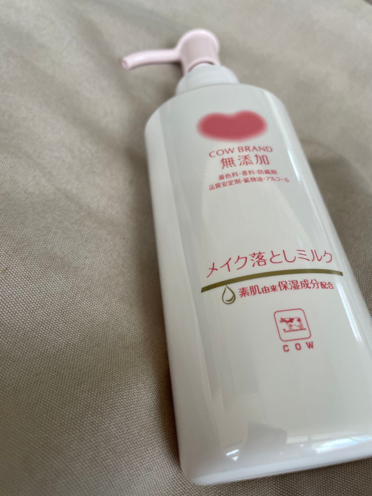 メイク落としミルク|カウブランド無添加の口コミ なめらかなミルクで優しくメイクを落としてくれます。 By Arinko乾燥肌30代後半